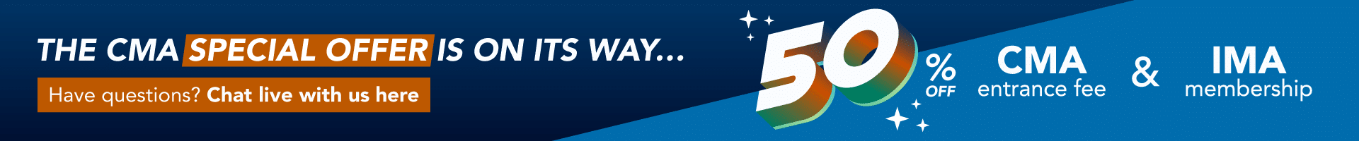 CMA Certification Overview - IMA